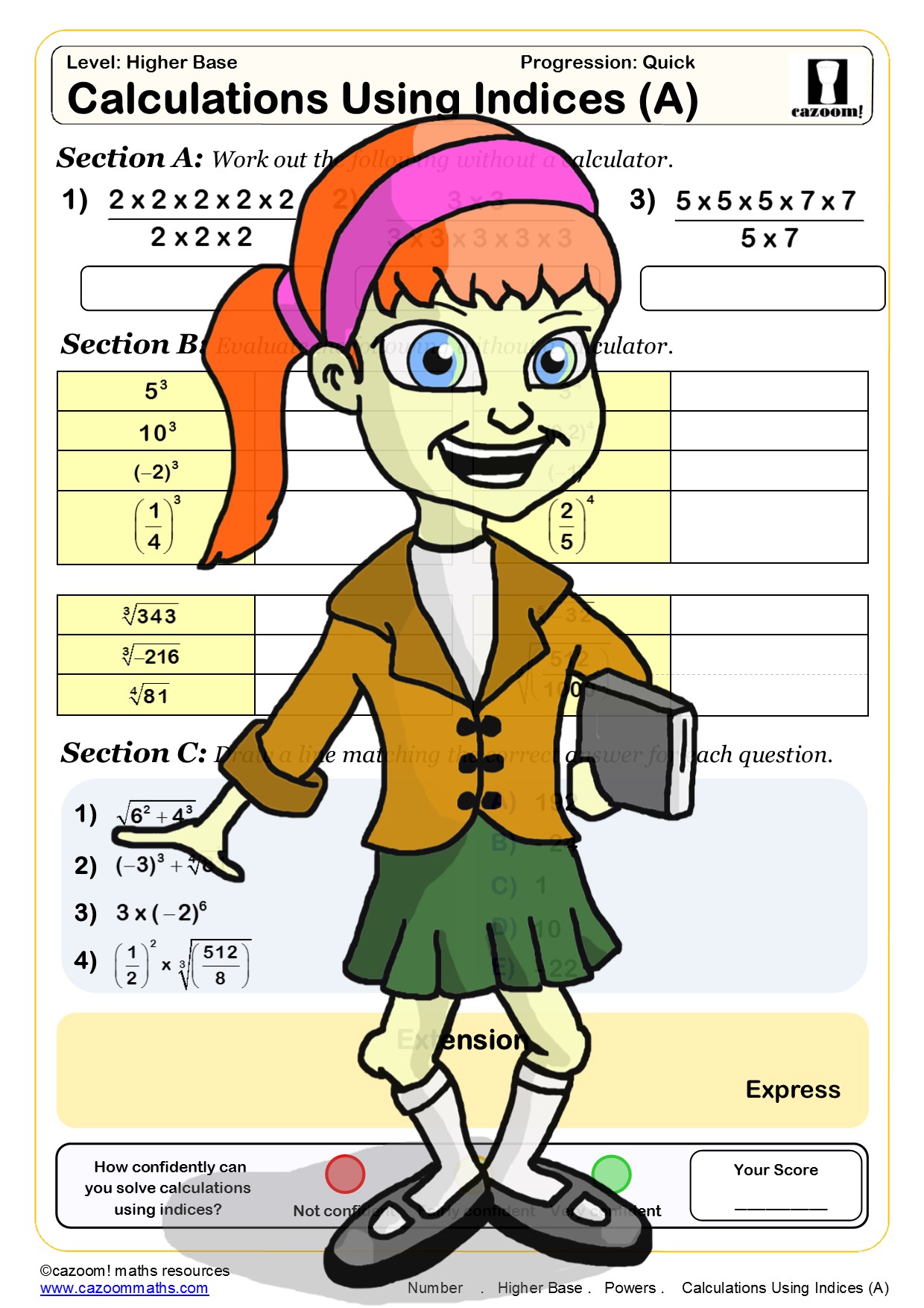 Cazoom Maths Worksheets - Printable Maths Worksheets