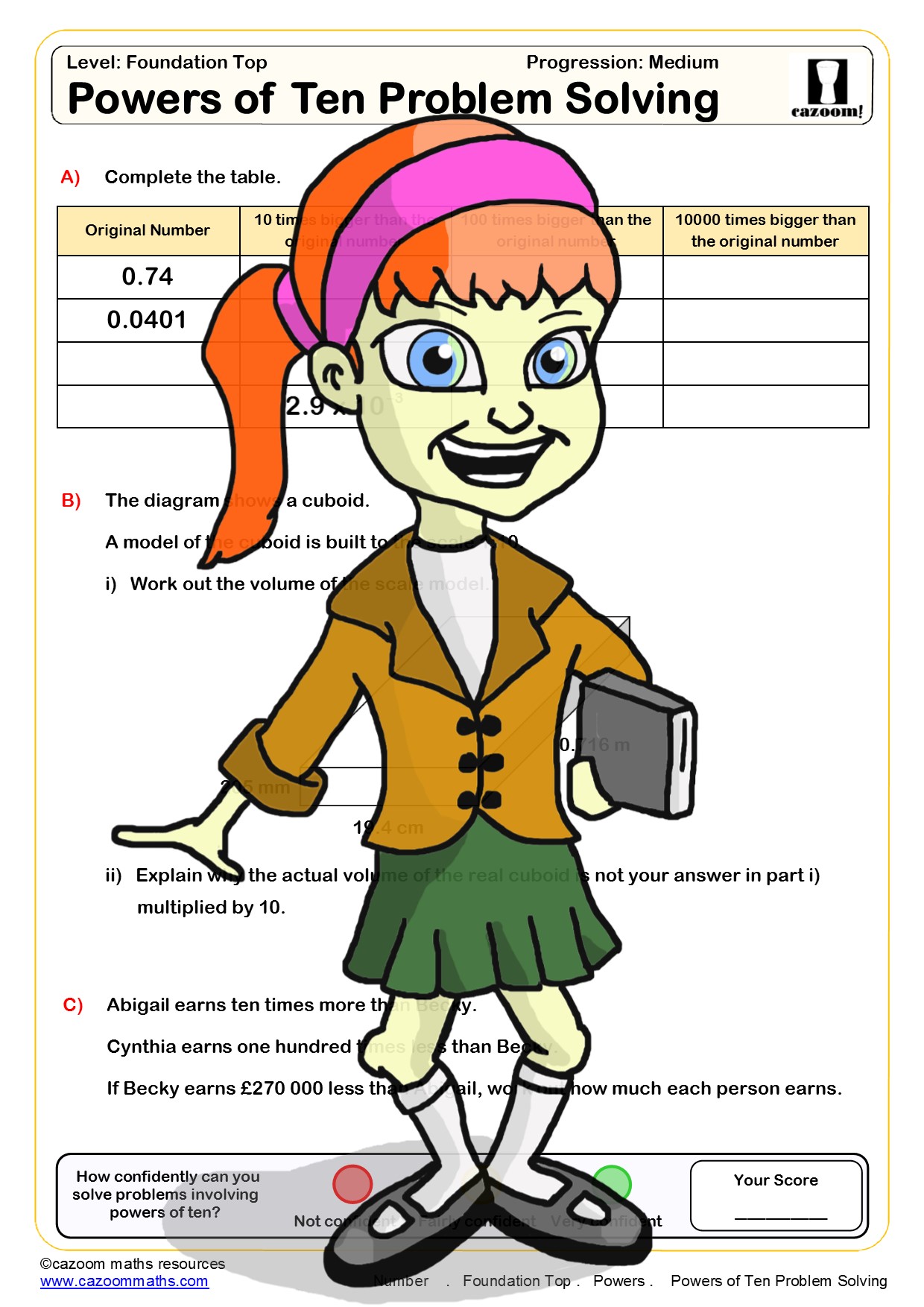 Powers Worksheet KS3 | Laws of Exponents Worksheets