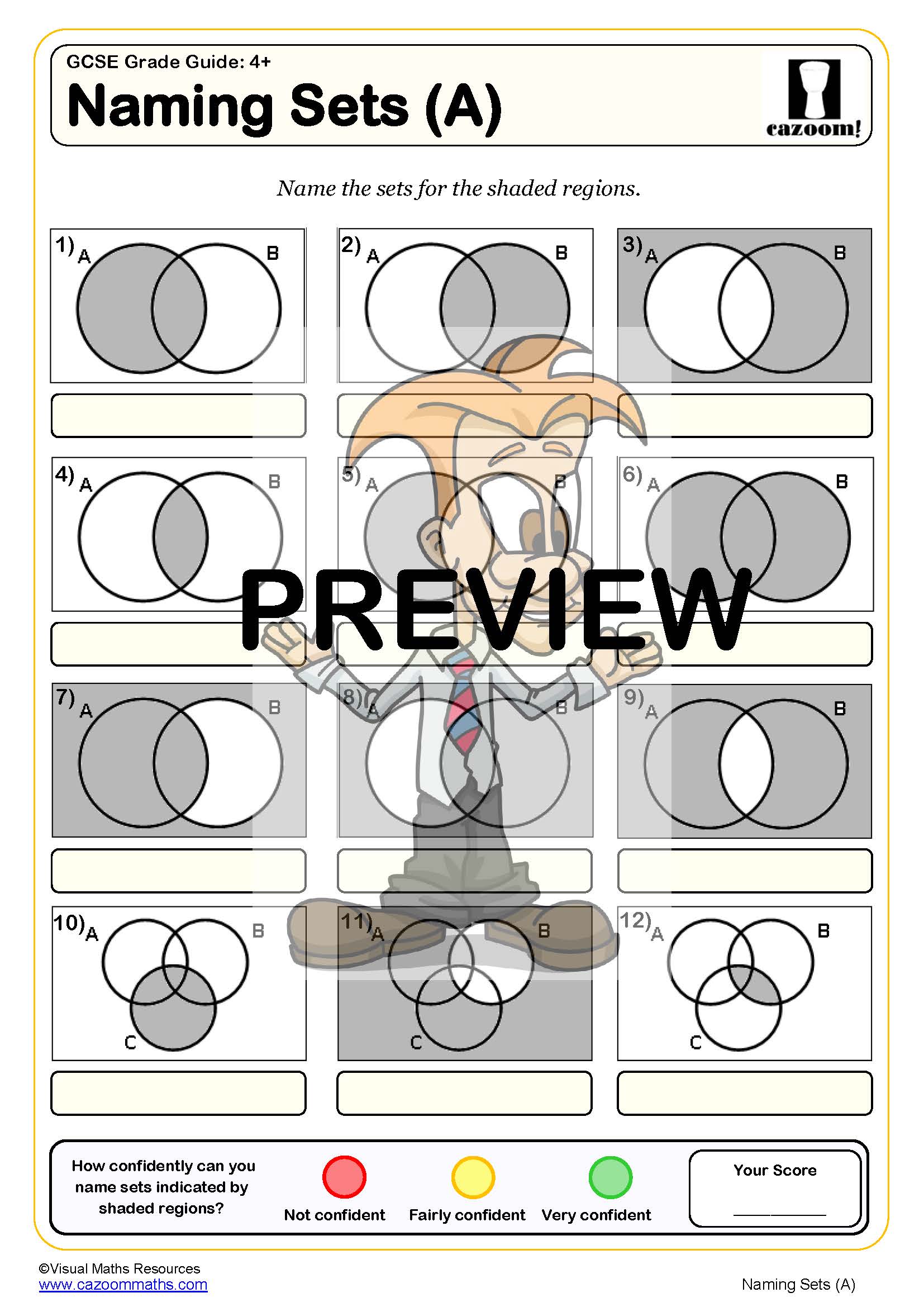 Probability Worksheets KS3 & KS4 | Probability Tree Questions & Answers