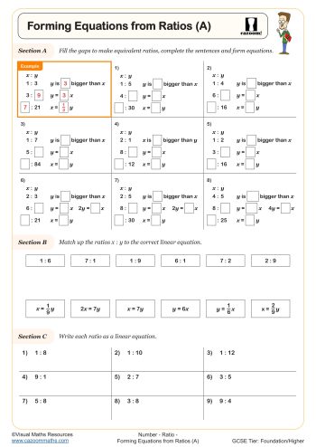 Ratio Worksheets - Printable Simplifying Ratios Worksheets, PDF and ...