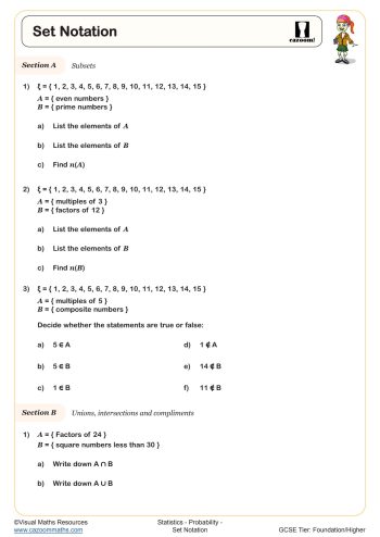 New KS3 and KS4 Maths Worksheets | PDF Worksheets | Cazoom Maths