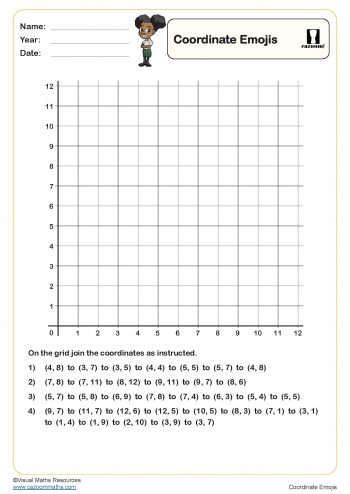 Position and Direction Worksheets - Printable Maths Direction ...